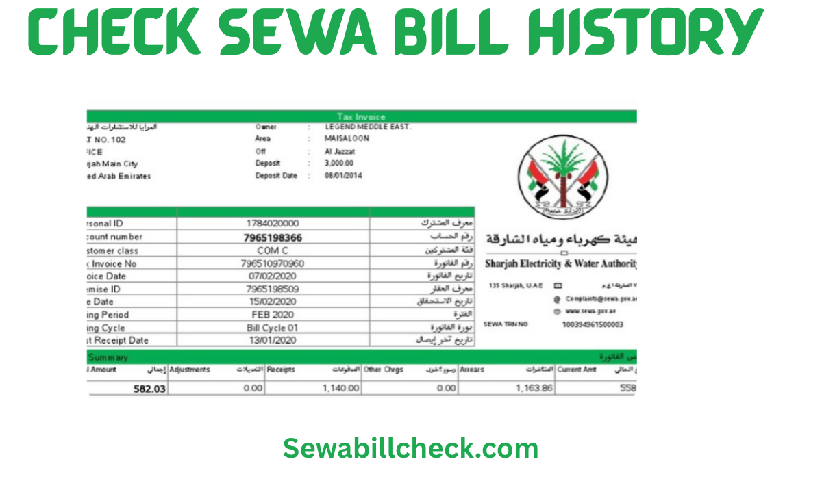 How To Check SEWA Bill History 2025